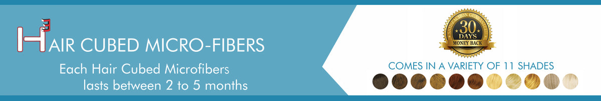 Hair Cubed Fibers waterproof Spray comes in 11 Shades – HAIR CUBED INC